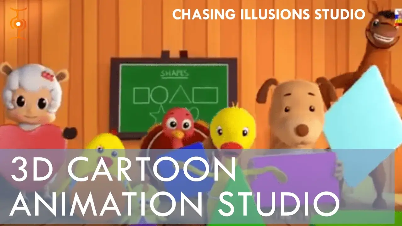 3D Cartoon Animation Video Company | Best 3D Animation StudioChasing Illusions Studio
